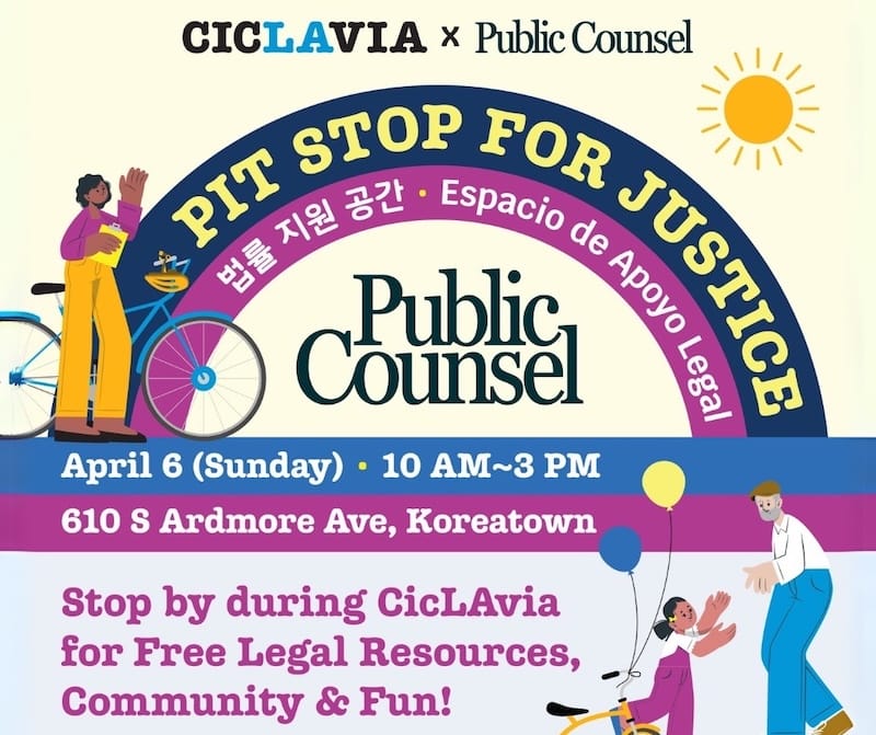 Pit Stop for Justice | Public Counsel | Public Interest Law